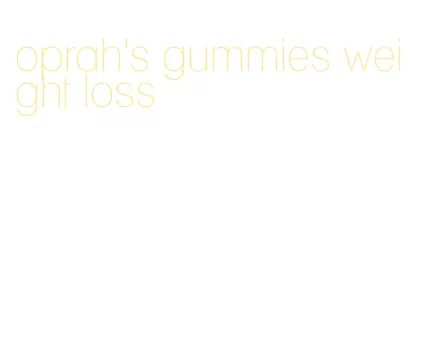Oprah's Gummies Weight Loss: A Journey to Healthier Living - ﻿Inver