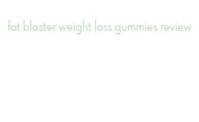 Fat Blaster Gummies Review 2025: Do They *Really* Work for Weight Loss ...