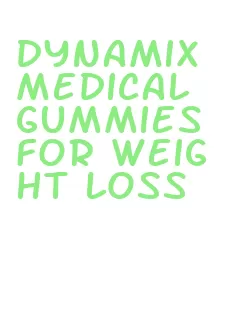 Breakthrough New Supplement – Dynamix Medical Gummies To Enhance Weight ...